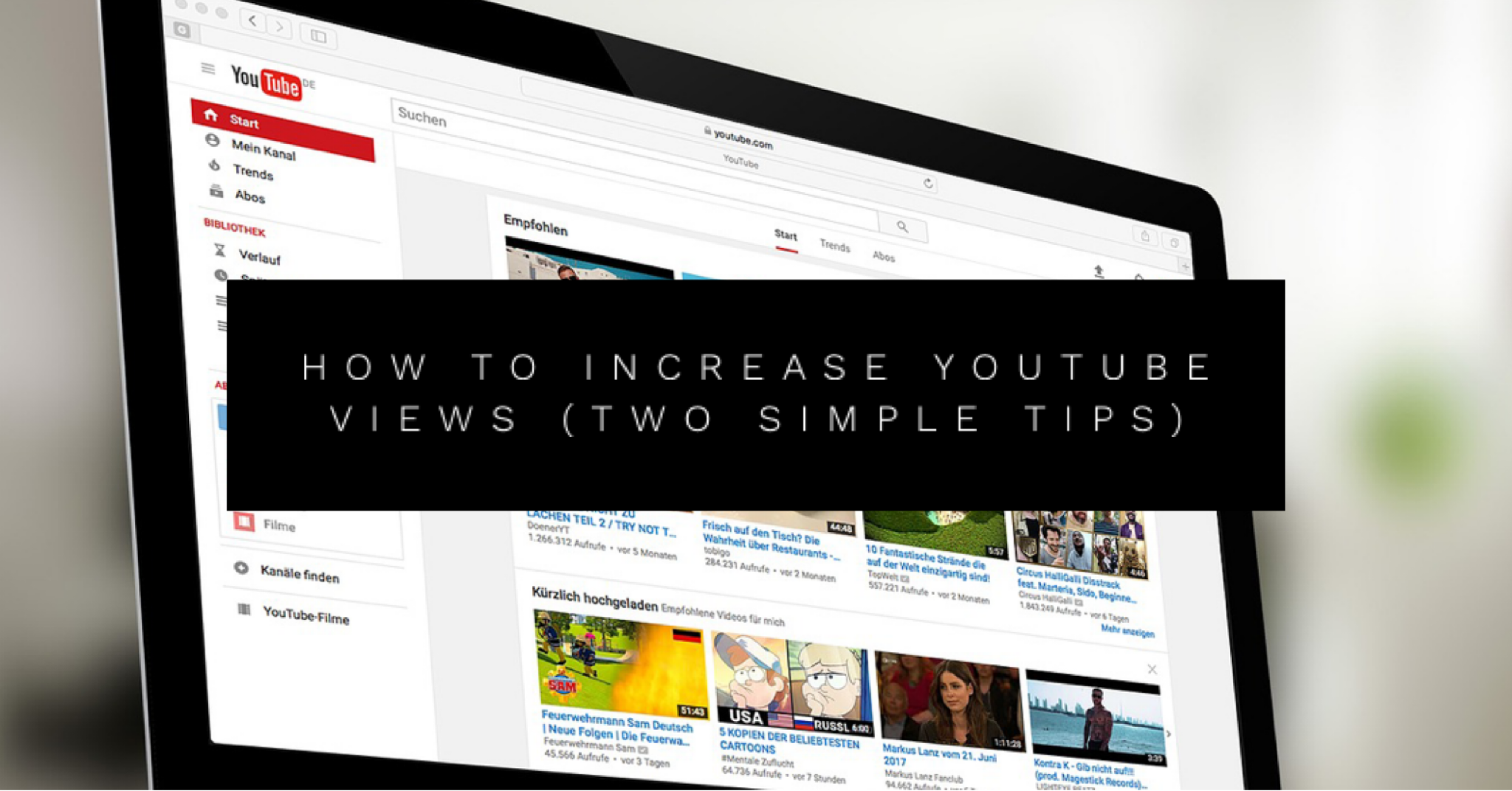 How To Increase YouTube Views (2 Simple Tips) - DigitalAdBlog